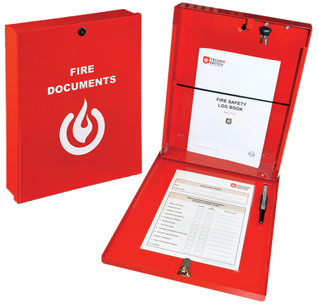 Safe Fire Document Holder & Log Book | FST